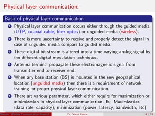 Application of ML in physical layer | PPT