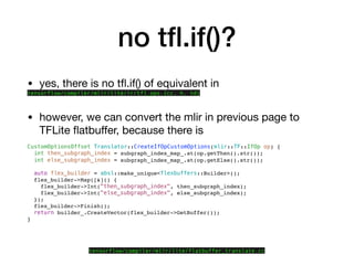 A Sneak Peek of MLIR in TensorFlow | PDF