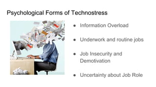 Technostress | PDF
