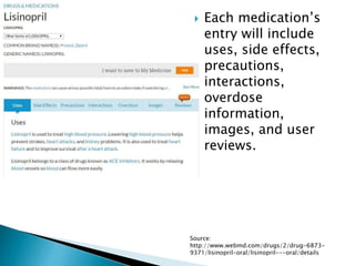 WebMD Ready Reference | PPTX