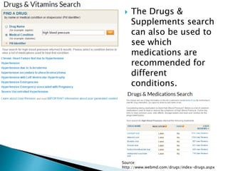 WebMD Ready Reference | PPTX