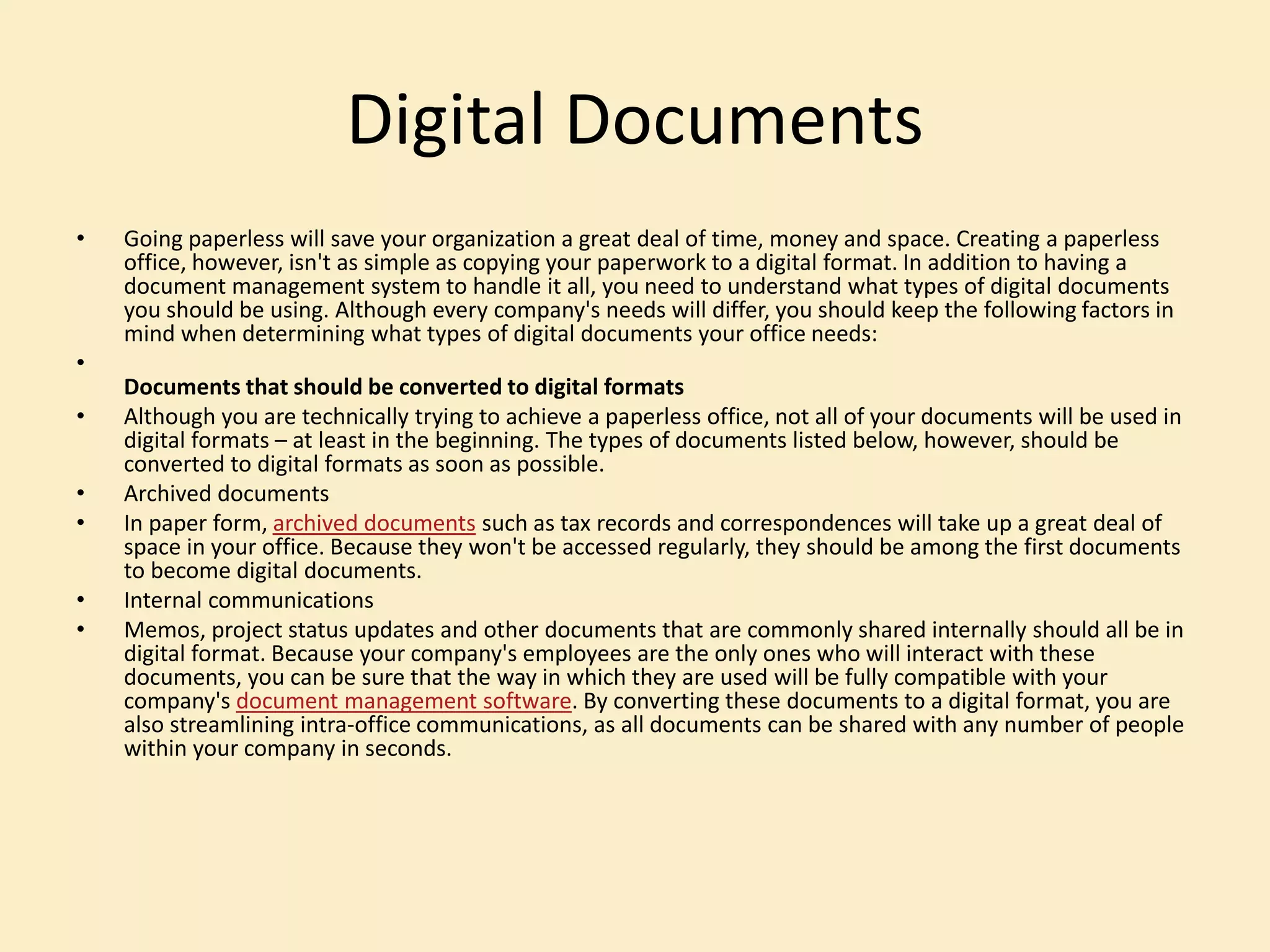 UNIT- III Electronic Information Management | PPT