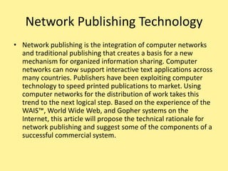 UNIT - 4 Electronic Information Management | PPTX