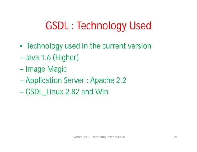 Greenstone Digital Library | PDF