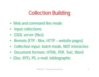Mlisc gsdl | PDF