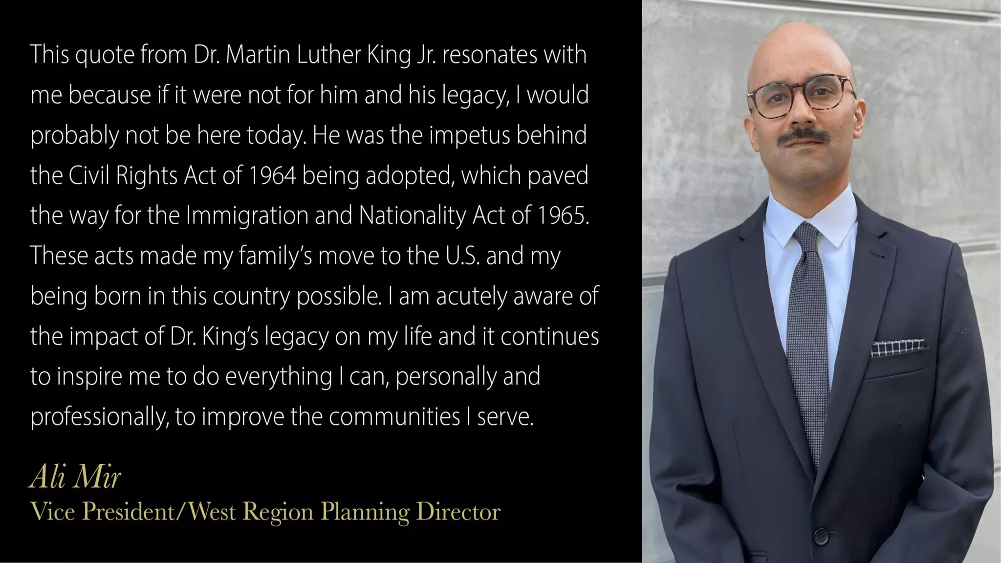 STV's Ali Mir Reflects on MLK's Impact | PPT