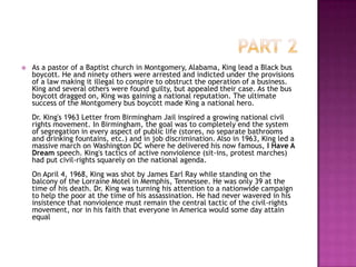 Martin Luther King | PPTX