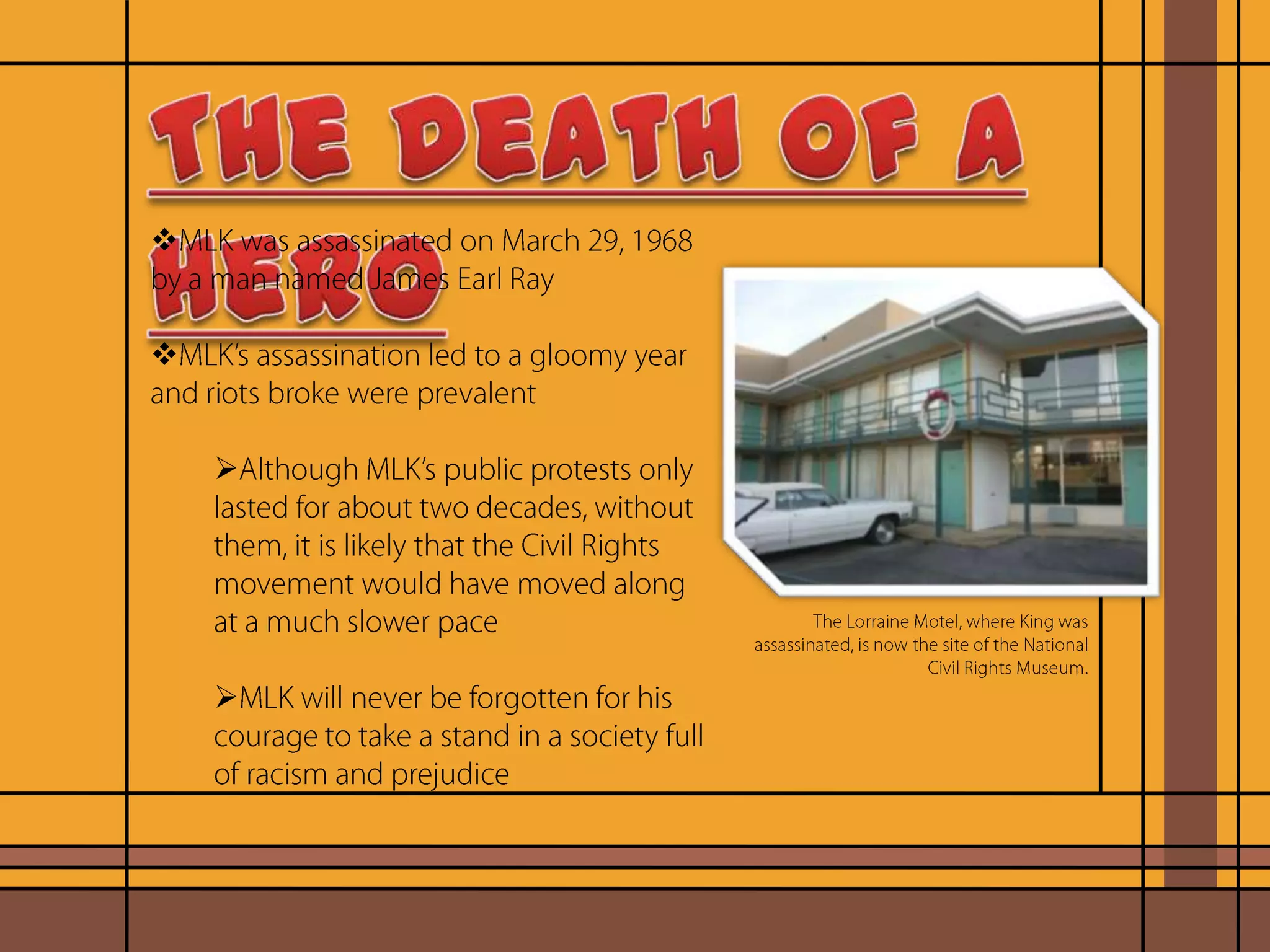 Martin Luther King - Courage for Change | PPTX