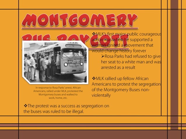 Martin Luther King - Courage for Change | PPTX