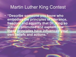 Mlk assembly presentationupload | PPT