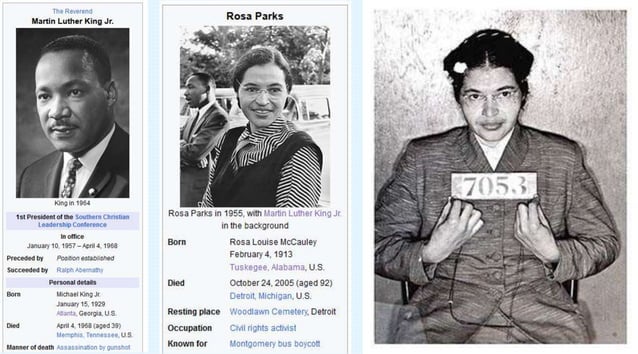 Martin Luther King and Rosa Parks, Montgomery Bus Boycott, Lewis ...