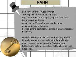 (PPT) Pegadaian Syari'ah | PPTX