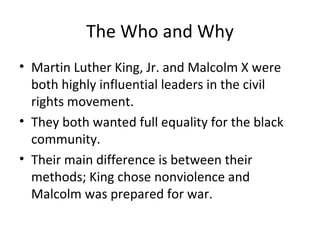 Mlk Vs Mx | PPT | Politics