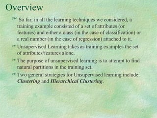 machine learning unsupervised ML_Lecture_10.ppt