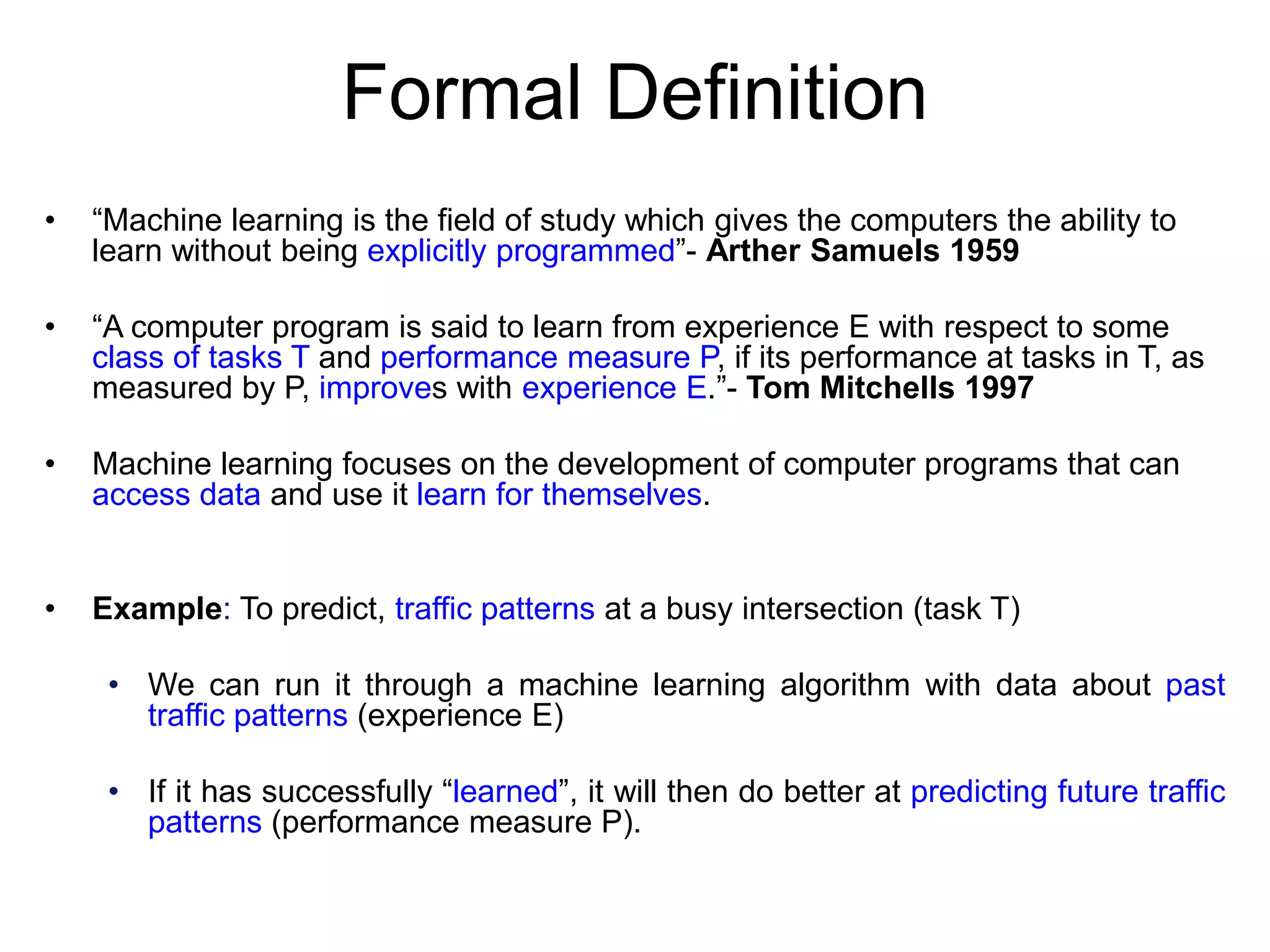 Machine Learning an Exploratory Tool: Key Concepts | PPT