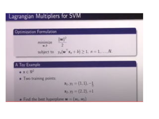 ML lecture support vector machine algorithm.pptx