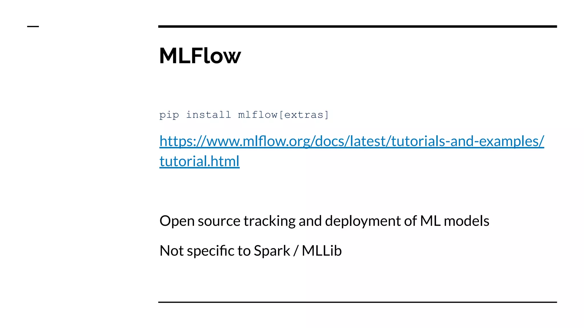 MLlib with MLFlow.pdf