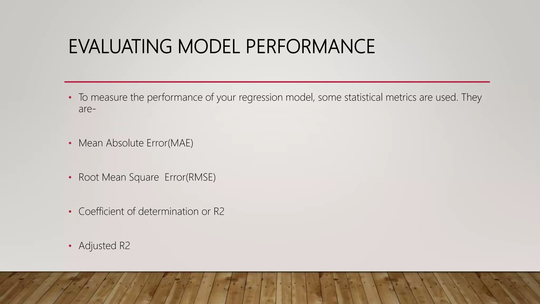 Machine learning and linear regression programming | PPT Machine learning and linear regression programming | PPT