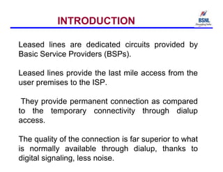 Managed leased line network (MLLN) .ppt