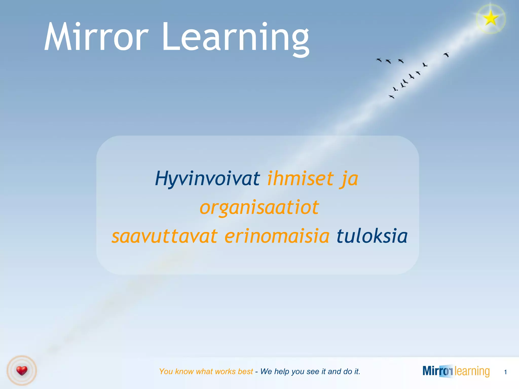 Mirror Learning Oy presentation | PPT
