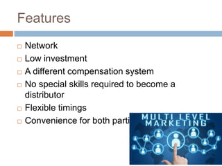 Multilevel Marketing MLM, A new form of Marketing or Network marketing ...