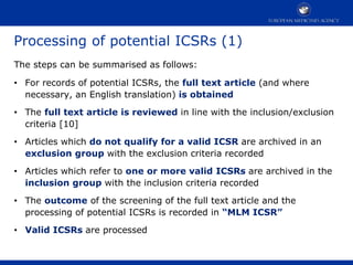 Monitoring of medical literature(MLM) | PDF