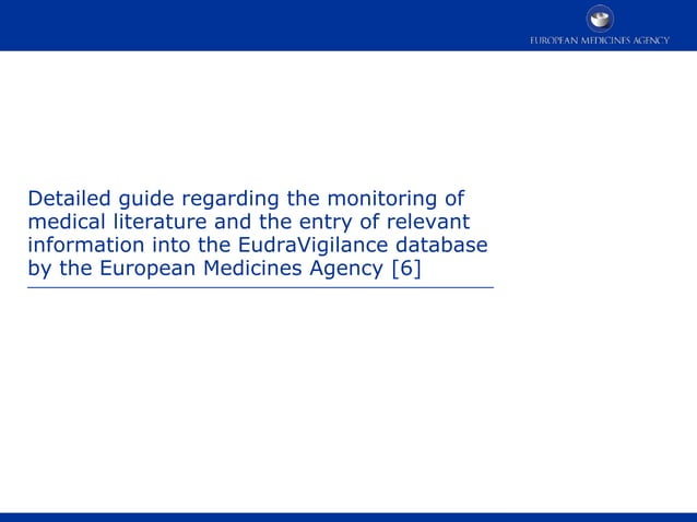 Monitoring of medical literature(MLM) | PDF | Pharmaceutical Industry ...