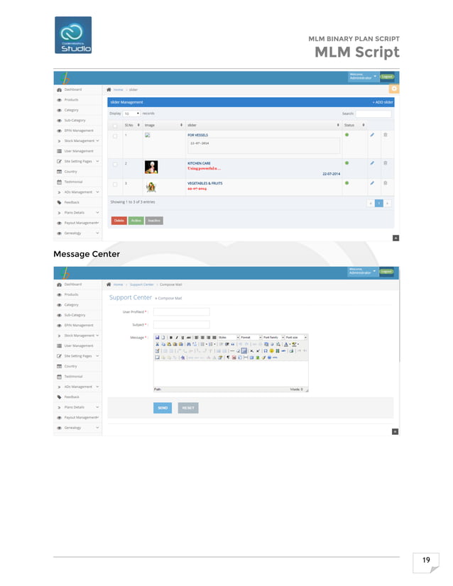 Binary Plan MLM script | PDF | Web Development | Internet