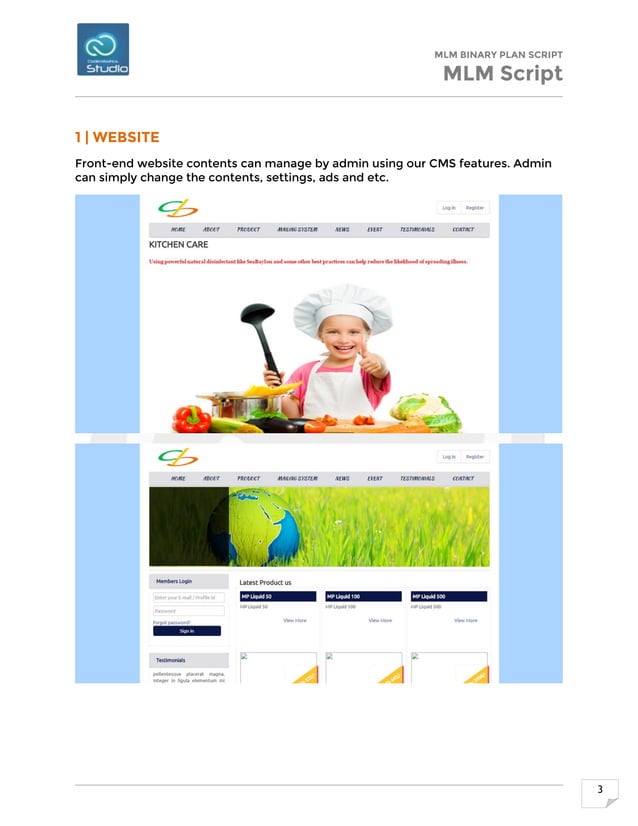 Binary Plan MLM script | PDF | Web Development | Internet