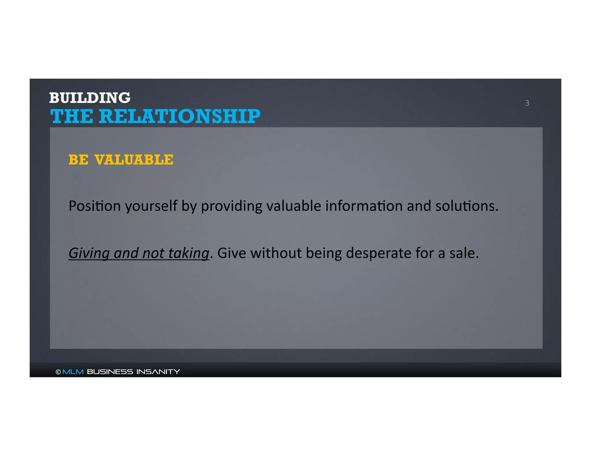 MLM Training Lounge - Part 7 - The Follow-Up - MLM Business Insanity | PDF