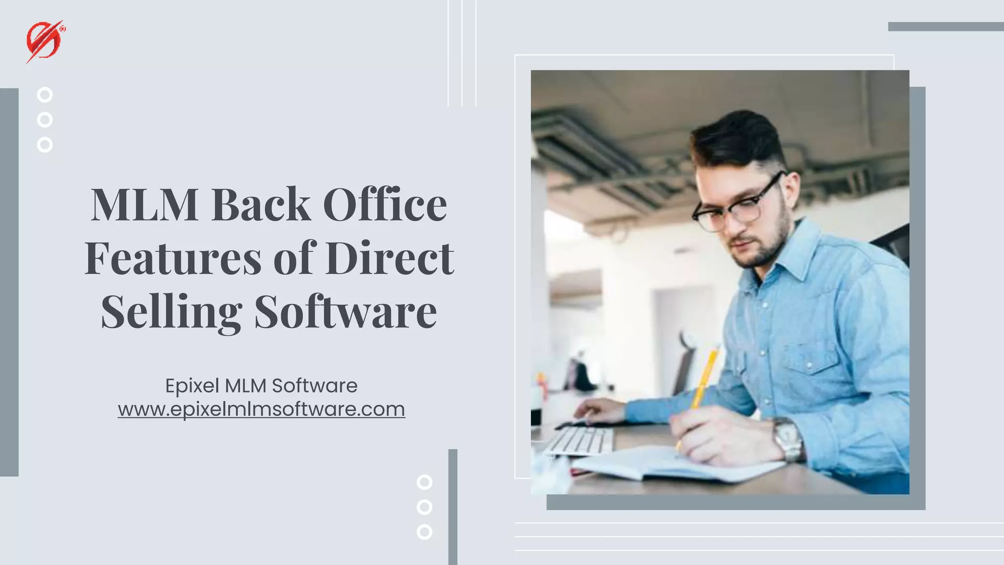 MLM Software Back Office Features | PPTX
