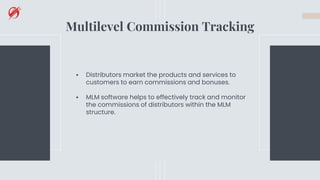 MLM Software Back Office Features | PPTX
