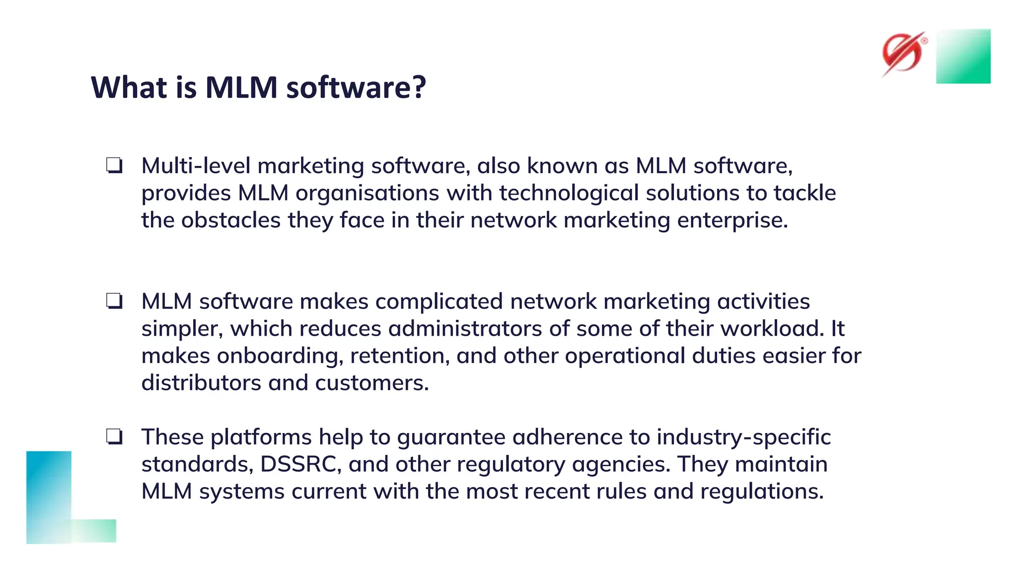 What is MLM software? | PPTX