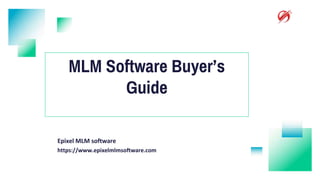 What is MLM software? | PPTX