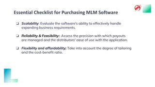 What is MLM software? | PPTX