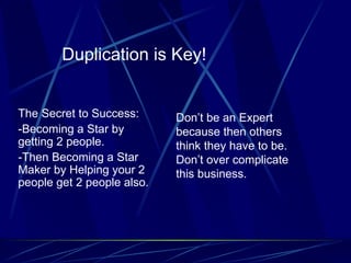 Mlm duplication | PPT