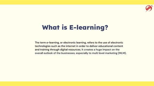 Why Elearning Platform is Important for MLM Companies? | PPT