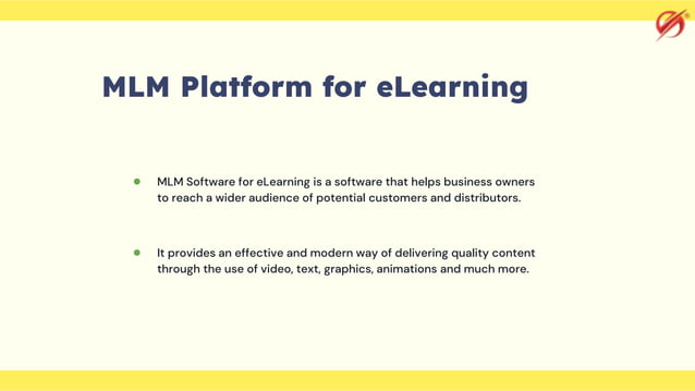 Why Elearning Platform is Important for MLM Companies? | PPT