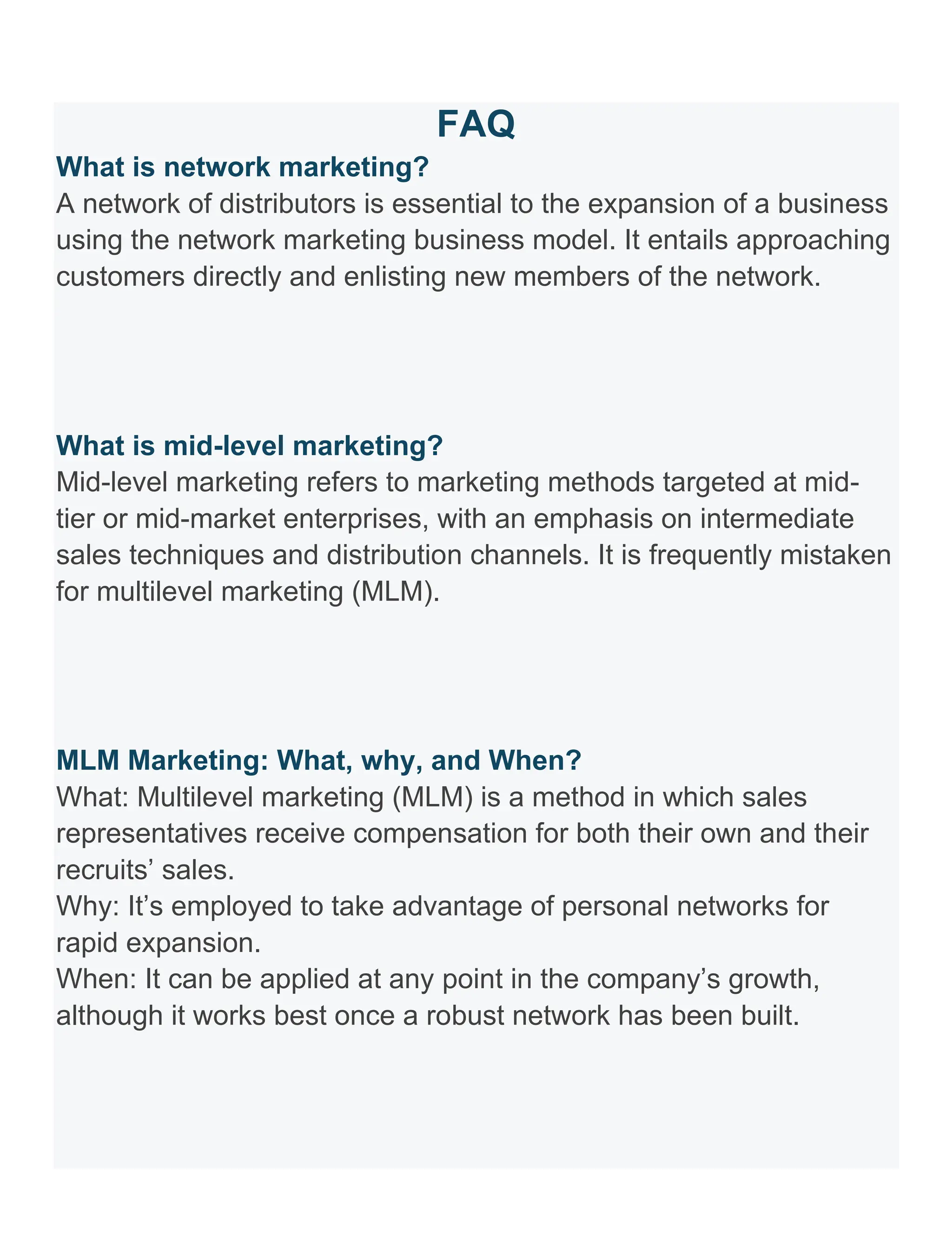 “MLM Marketing Explained What It Is, Why It’s Effective..pdf