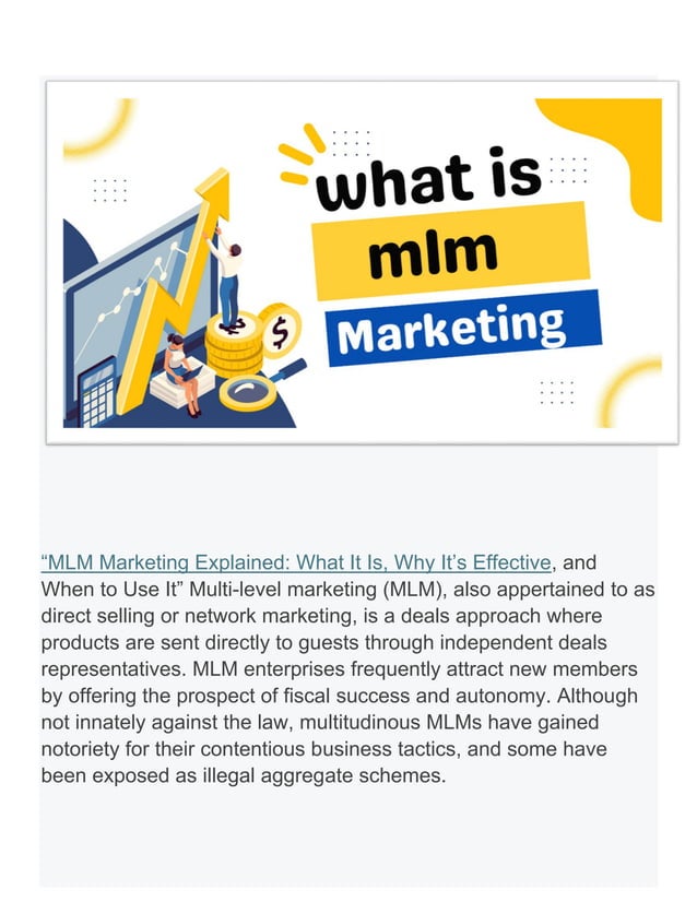 “MLM Marketing Explained What It Is, Why It’s Effective..pdf ...