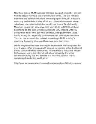 Mlm marketing tips | PDF | Marketing and Advertising | Business