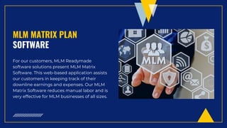 Benefits of the MLM Matrix Plan | PDF | Business | Business and Finance
