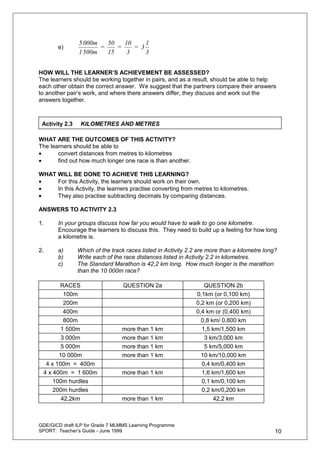 Mathematical Literacy, Mathematics and Mathematical Sciences ...