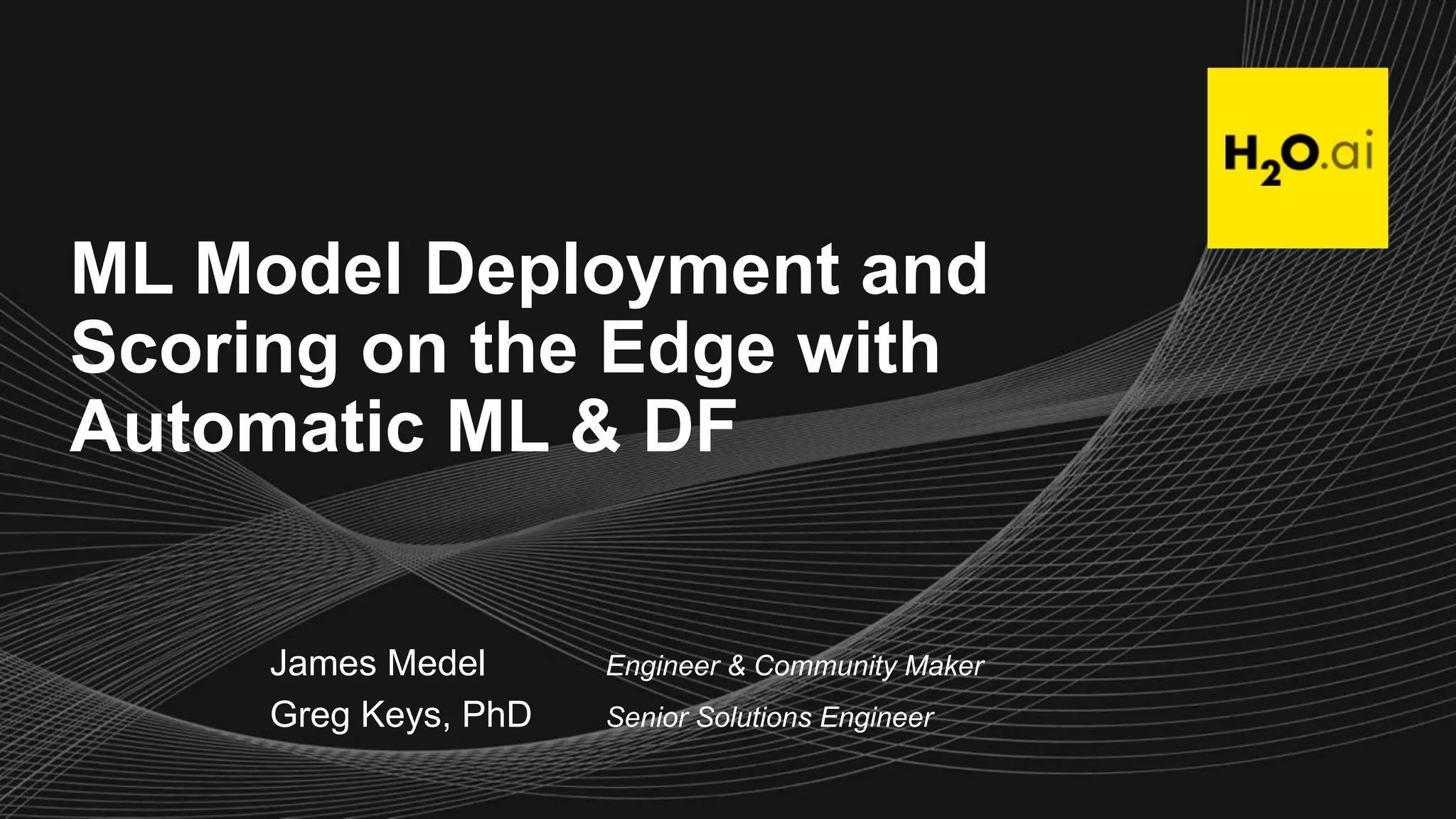Ml Model Deployment And Scoring On The Edge With Automatic Ml And Df Ppt