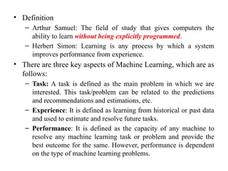ECT463 Machine Learning Module 1 KTU 2019 Scheme.pptx