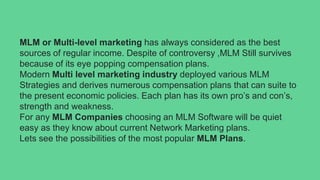 MLM Plans | PPTX