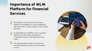 MLM Platform for Financial (Services Simplifies Industry's Complexity ...
