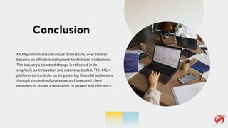 MLM Platform for Financial (Services Simplifies Industry's Complexity ...