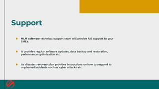 MLM Platform Provides SMEs with Solutions for Growth | PPTX