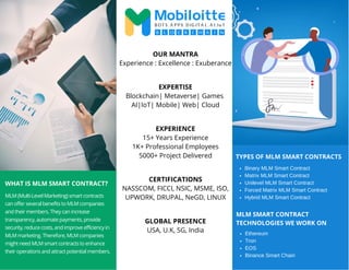 MLM Smart Contracts Development | PPT